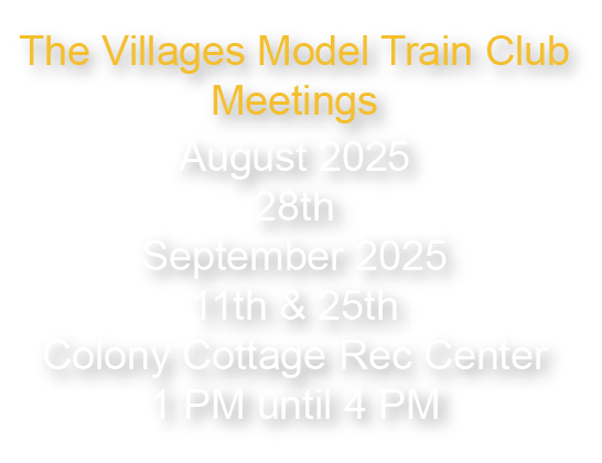 The Villages Model Railroad Club